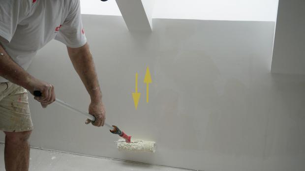 Gipskarton streichen - Trockenbaufarbe im Einsatz - Anleitung & Tipps @ diybook.at